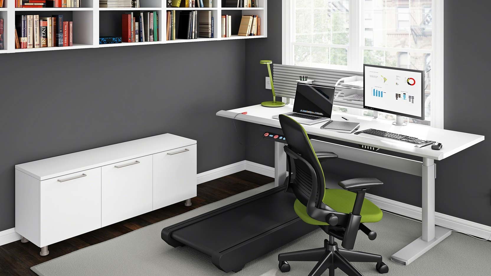 A sitting-standing desk solution for sedentary work | GA