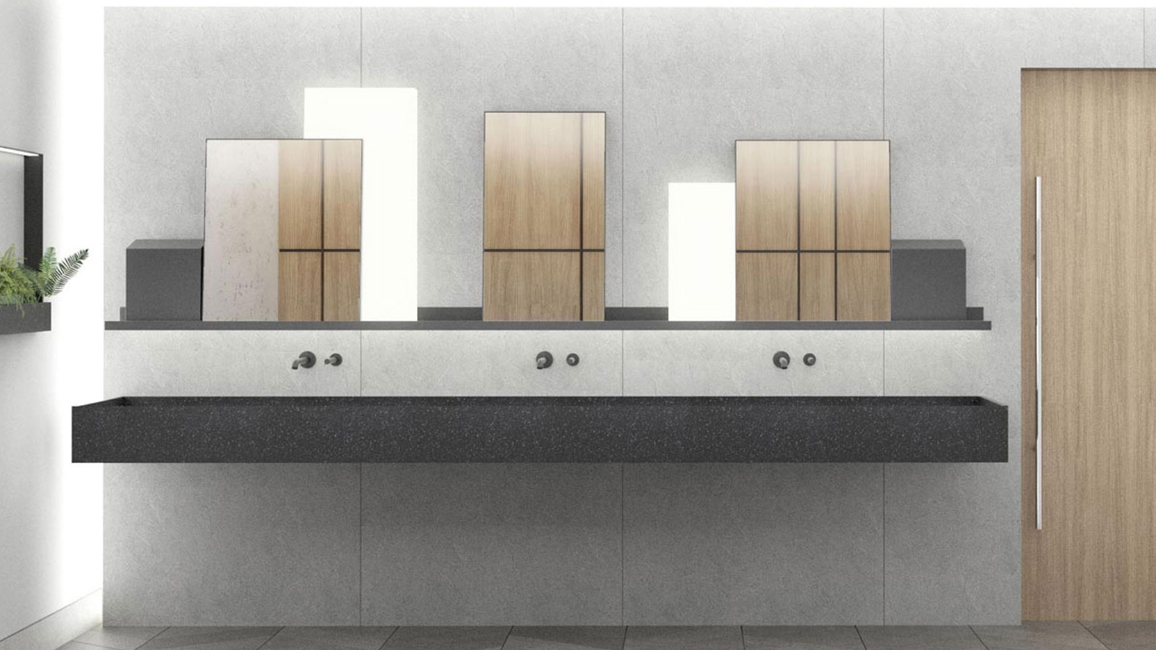 Off-site toilet modules for office buildings | GA