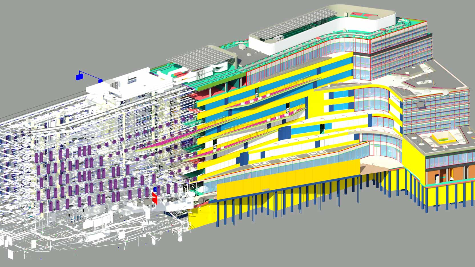 Safran Offices Malakoff - Tekla BIM Awards France 2020 | GA