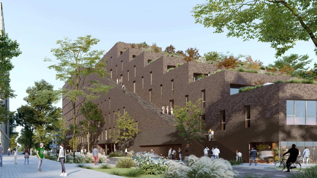 Les Gradins à Saint-Ouen : un immeuble réversible | GA